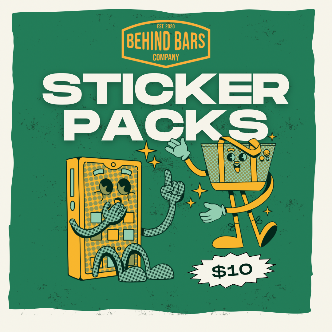 Sticker Pack – Behind Bars Co